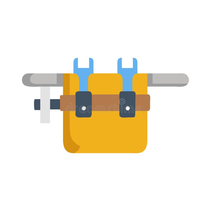 Robust Tool Belt Design for Effective Use Stock Illustration ...