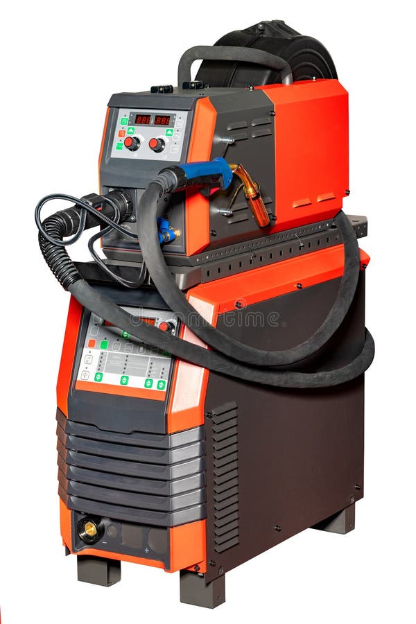 Powerful Welding Machine Ready for Precision Tasks in an Industrial ...