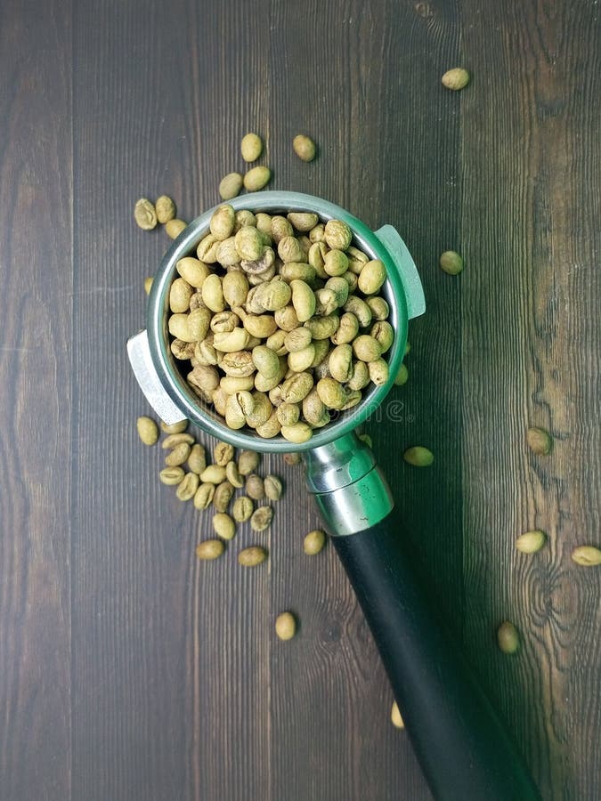 Robusta Natural Process Coffee Beans Stock Photo - Image of vegetable ...