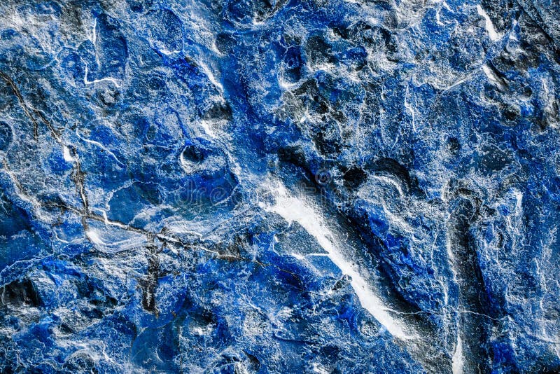 Roca Caliza Azul Con Detalles Visibles. Fondo O Textura Foto de archivo ...