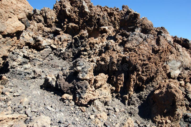 Roca de la lava foto de archivo. Imagen de piedras, paisaje - 39422044