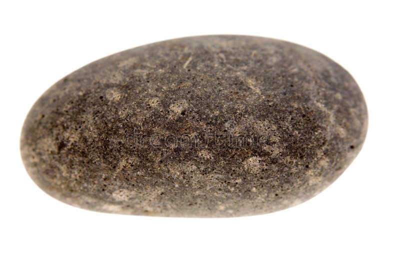 Roca Del Río En El Fondo Blanco Imagen de archivo - Imagen de roca ...