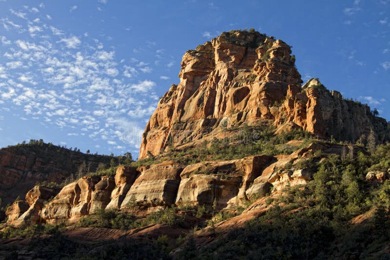 Roca roja Sedona Arizona foto de archivo. Imagen de federal - 21880672