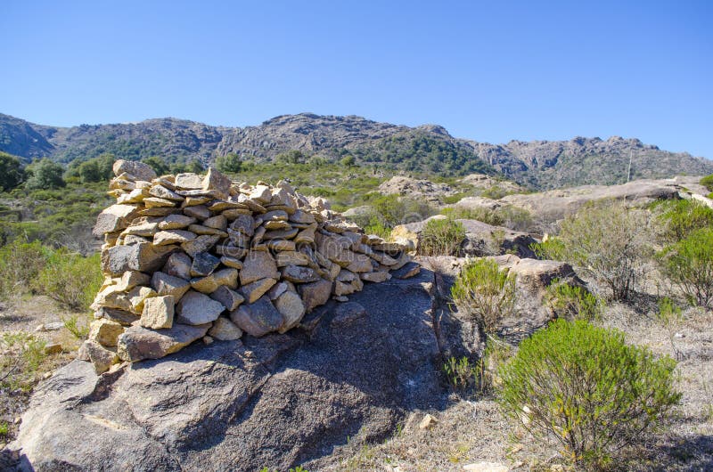 Las Rocas Apiladas En El Livadi Varan En La Isla De Thassos, Grecia ...