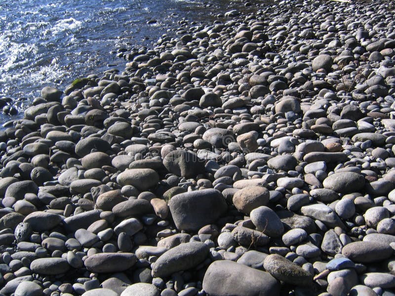 Fondo/textura - Rocas Secas Del Río Foto de archivo - Imagen de liso ...