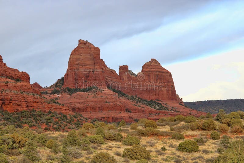 Sedona, Rocas Del Rojo De Arizona Imagen de archivo - Imagen de ...