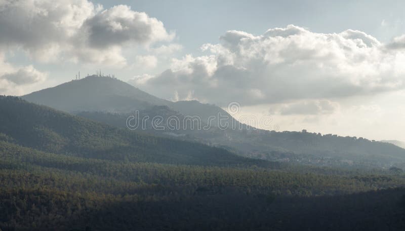 Rocca di Papa overview stock image. Image of ancient - 81012249