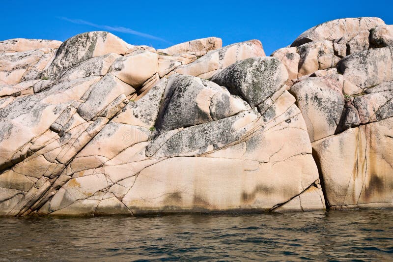 Rocce Del Granito In Tasmania Australia Immagine Stock - Immagine di ...