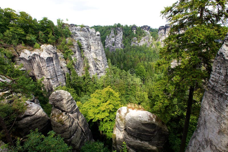 Rocce dell'arenaria fotografia stock. Immagine di cielo - 50305370