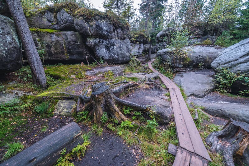 Sudeti - Polonia immagine stock. Immagine di nubi, poland - 34606447