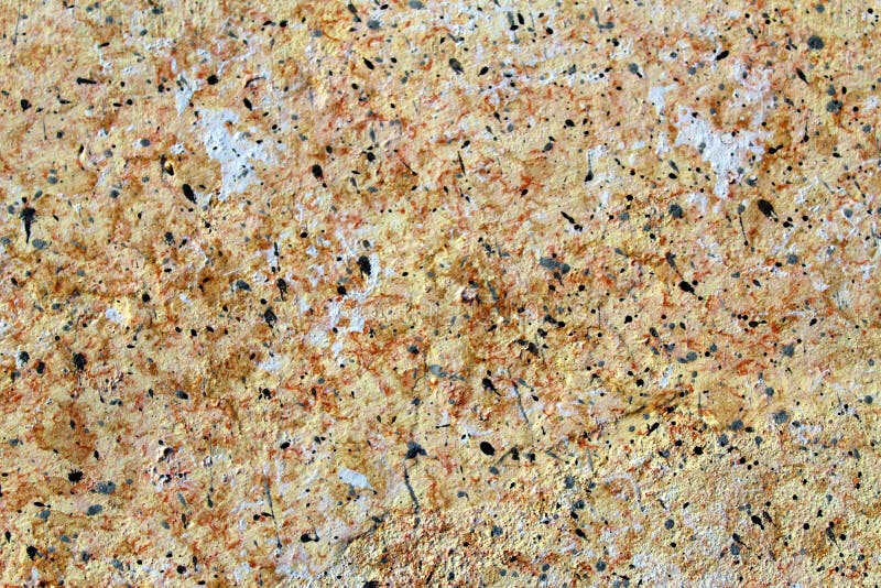 Tessitura Di Superficie Lucida Di Una Roccia Di Granito Rosa Immagine ...