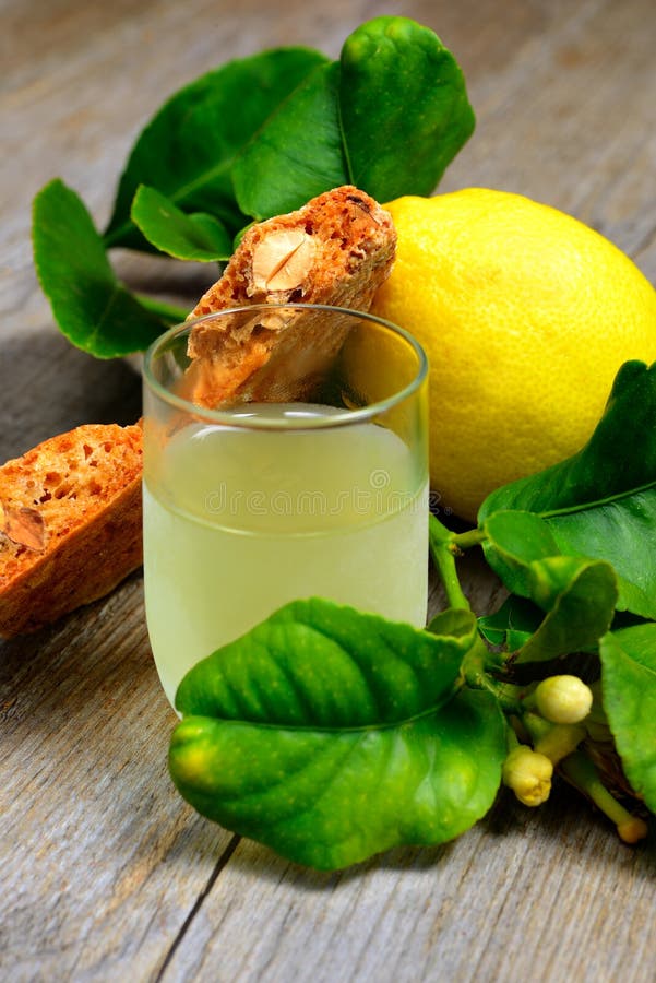 Roccoco and Limoncello Liqueur Stock Photo - Image of lemonade, alcohol ...