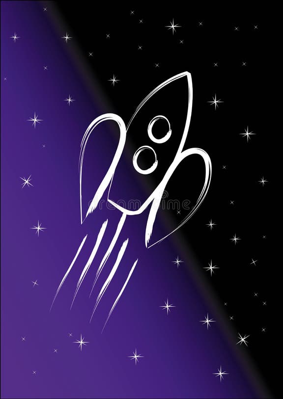 Rocet stock abbildung. Illustration von planetoid, dunkel - 14388360