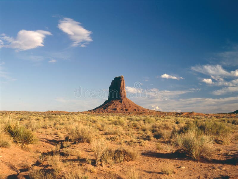 Grand Rocher Dans Le Désert De L'Arizona Photo stock - Image du grand ...