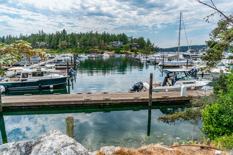 Roche Harbor Marina Boats 3 Editorial Photo - Image of recreation, view ...