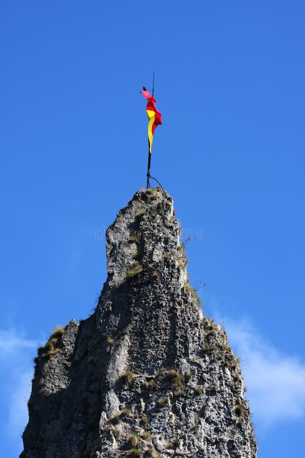 Rocher Bayard is a Rock Formation in Belgium Stock Photo - Image of ...