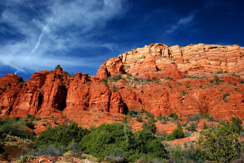 Le Rouge De Sedona Oscille 2 Image stock - Image du déserts ...