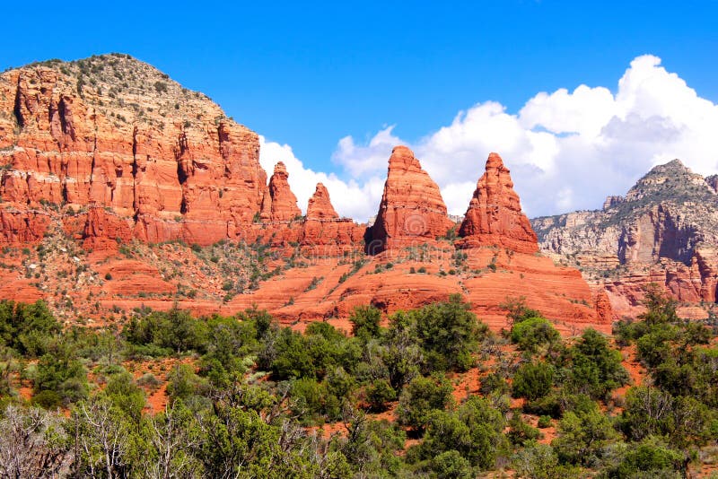 Roches Rouges De Sedona, Etats-Unis Photo stock - Image du horizontal ...