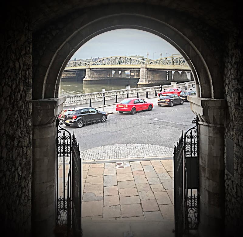 Rochester bridge stock photo. Image of rochester, castle - 130604632