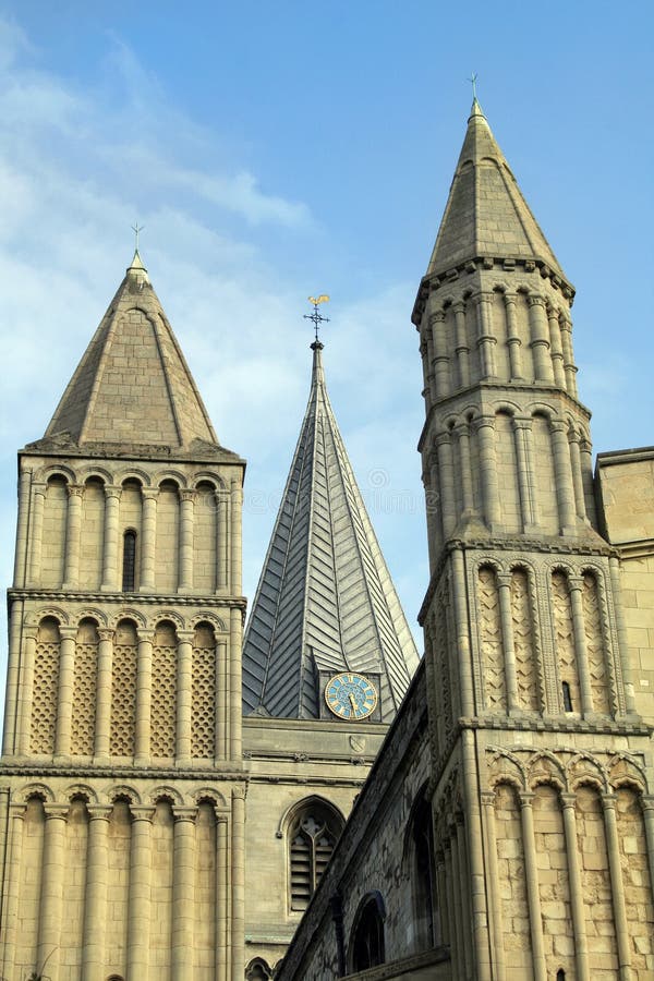 Rochester cathedral stock photo. Image of church, cathedral - 2396450