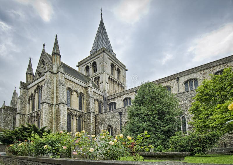 Rochester Cathedral stock image. Image of church, city - 30985657