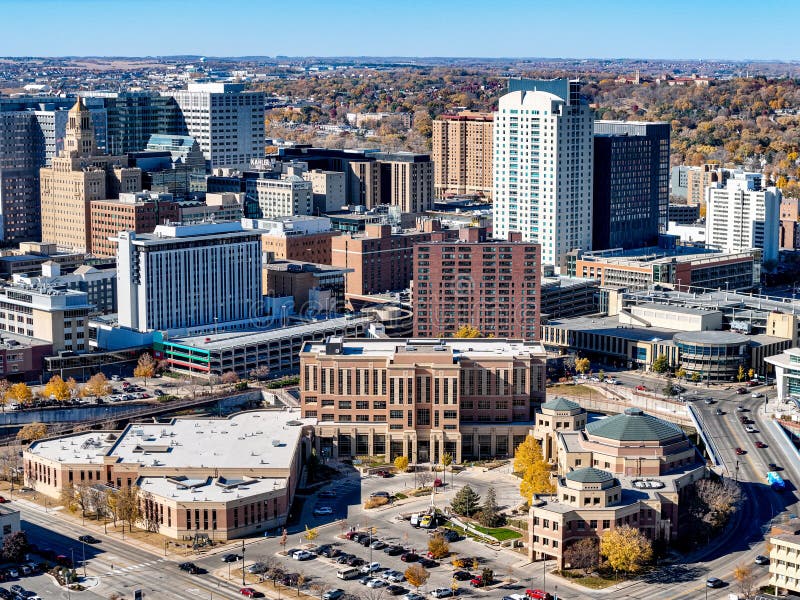 Rochester, Mn Government Center and Skyline Editorial Stock Image ...