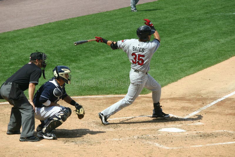 Rochester Red Wings Batter Aaron Bates Editorial Photography - Image of ...
