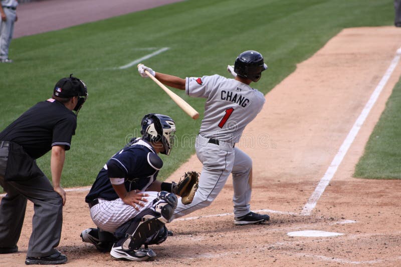 Rochester Red Wings Batter Ray Chang Editorial Stock Photo - Image of ...