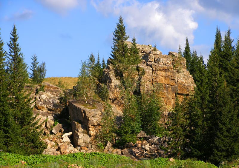 An Aperture In The Sail-rock Stock Image - Image of abstract, geology ...