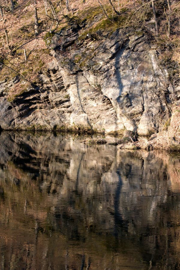 Rock above the water stock photo. Image of tourism, rocks - 37079878