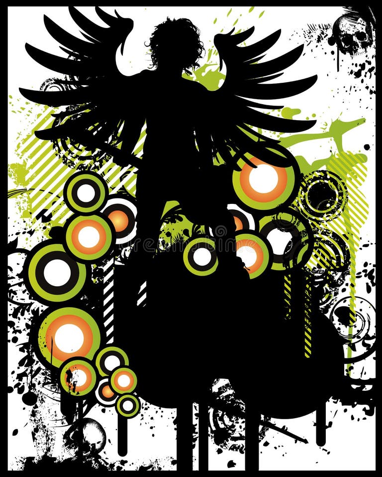 Rock Angel Vector Stock Illustrations – 372 Rock Angel Vector Stock ...