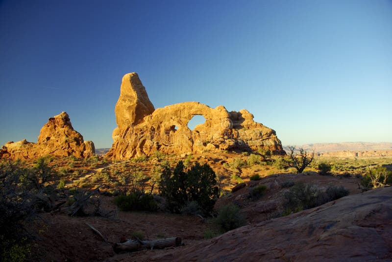 Rock arch stock photo. Image of brown, texture, formations - 9150456