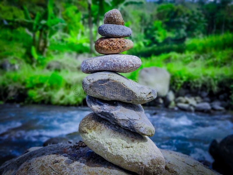 Rock balancing stock image. Image of balancing, rock - 320479973