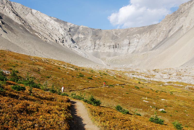 Rock basin in fall stock image. Image of field, autumnal - 7295243