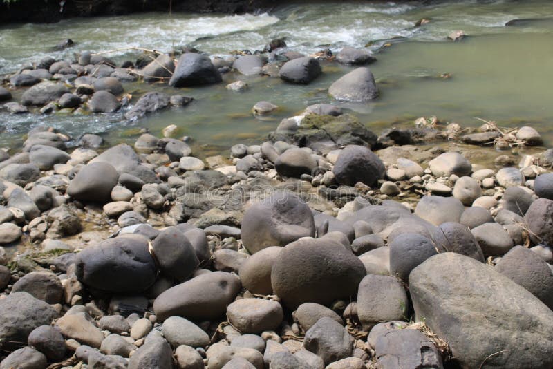 Rock beds and streams stock image. Image of scenic, stones - 242280153