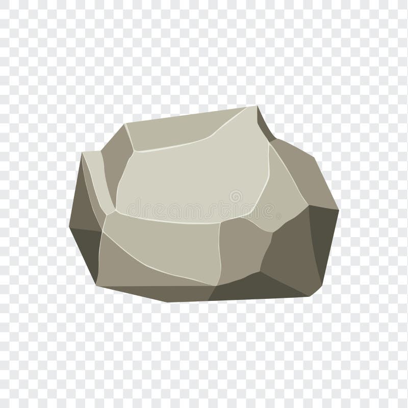 Rock Boulder. Natural Shape Stone Stock Vector - Illustration of ...