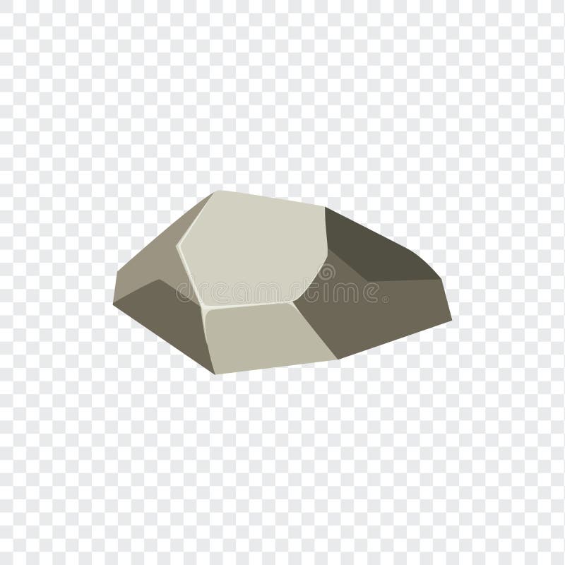 Rock Boulder. Natural Shape Stone Stock Vector - Illustration of ...