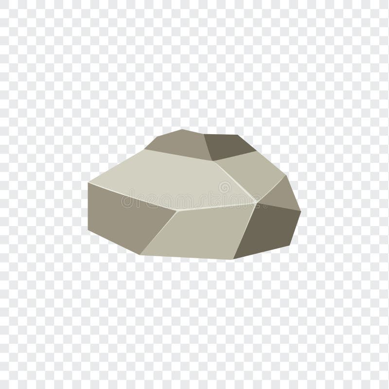 Rock Boulder. Natural Shape Stone Stock Vector - Illustration of rock ...