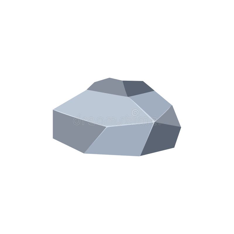 Rock Boulder. Natural Shape Stone Stock Vector - Illustration of gold ...