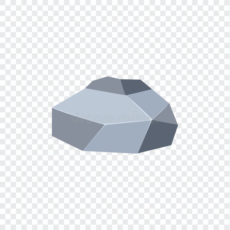 Rock Boulder. Natural Shape Stone Stock Vector - Illustration of rock ...