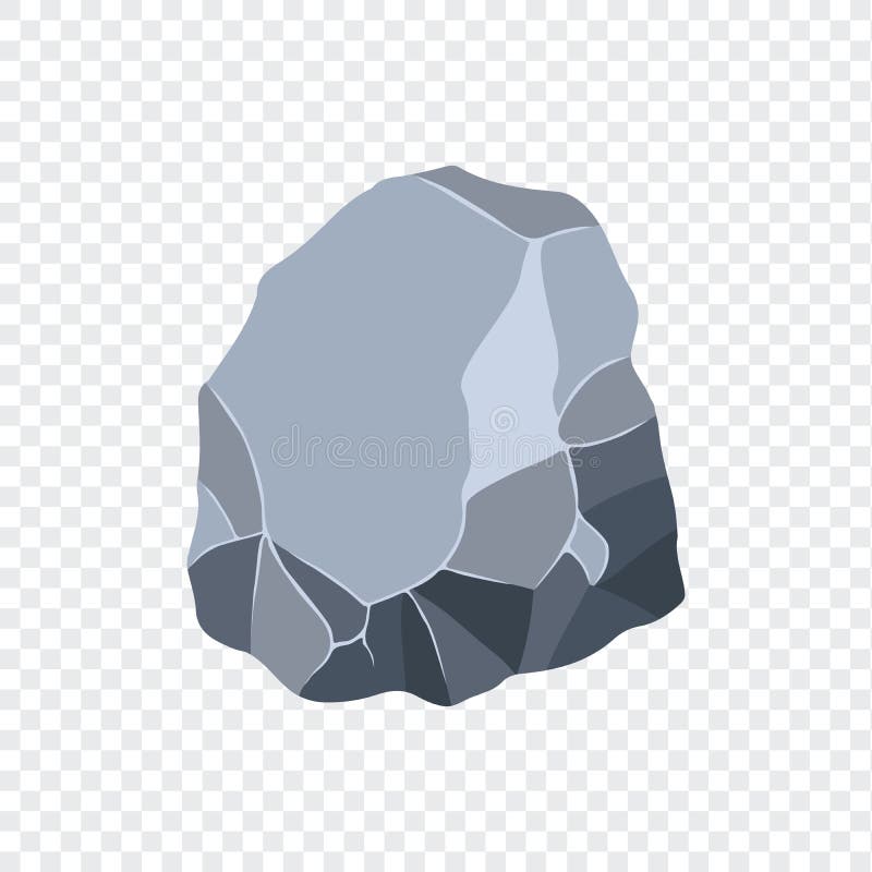 Rock Boulder. Natural Shape Stone Stock Vector - Illustration of gold ...