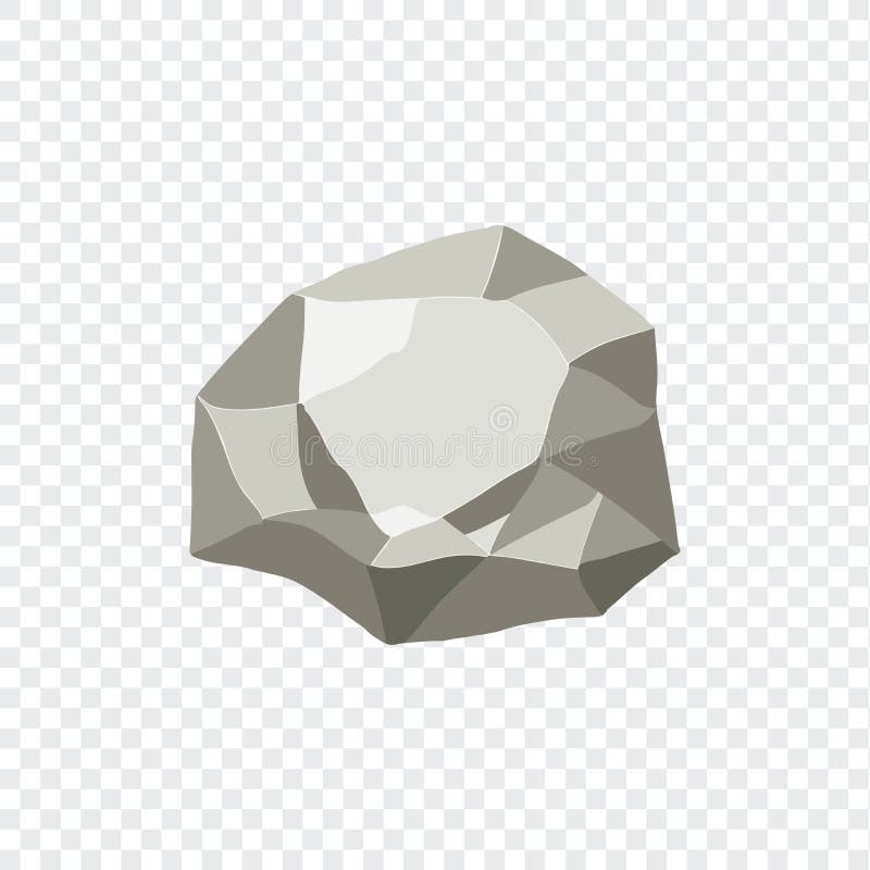 Rock Boulder. Natural Shape Stone Stock Vector - Illustration of ...