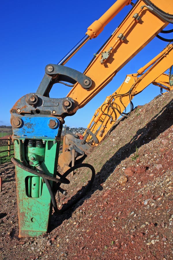 Rock Breaker stock image. Image of construction, lift - 69508353