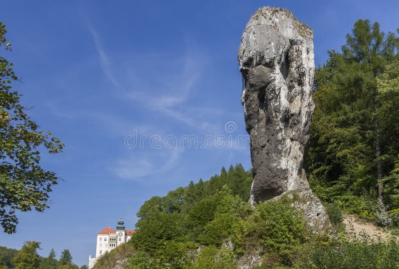 The rock called stock photo. Image of natural, hercules - 83221976