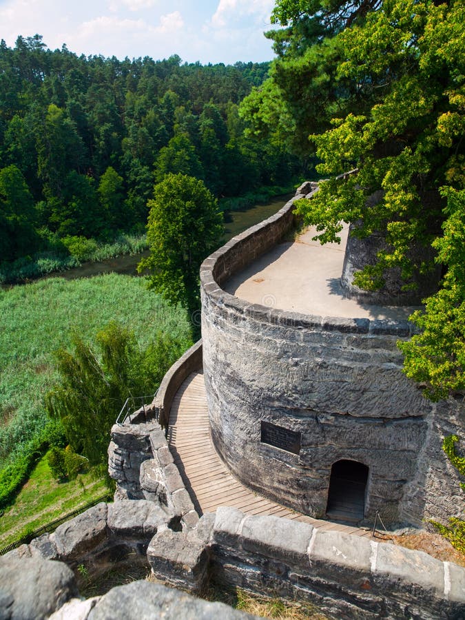 Rock castle stock image. Image of palace, nature, stone - 49419089