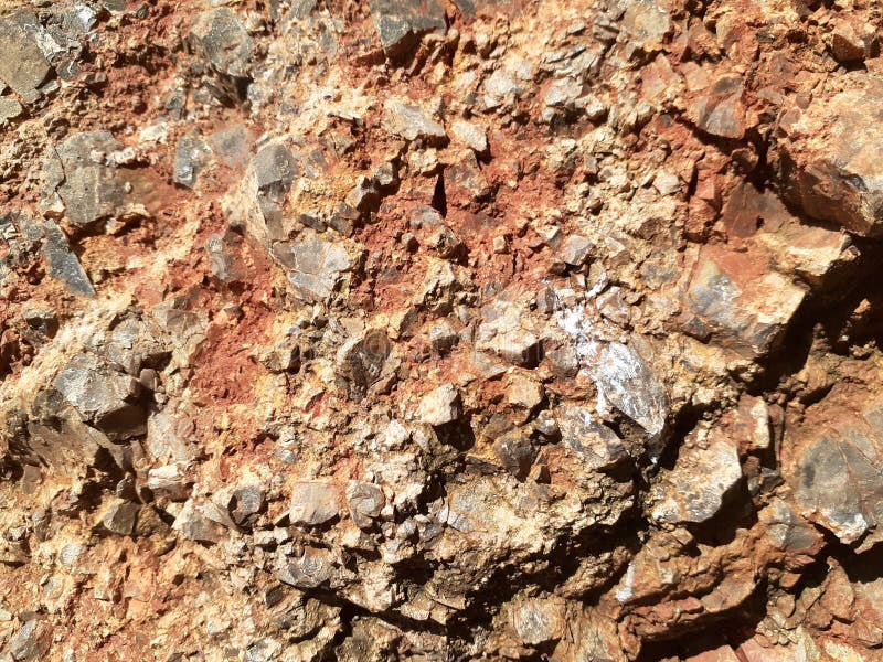 Rock and Clay Composite stock photo. Image of sharp - 158839928