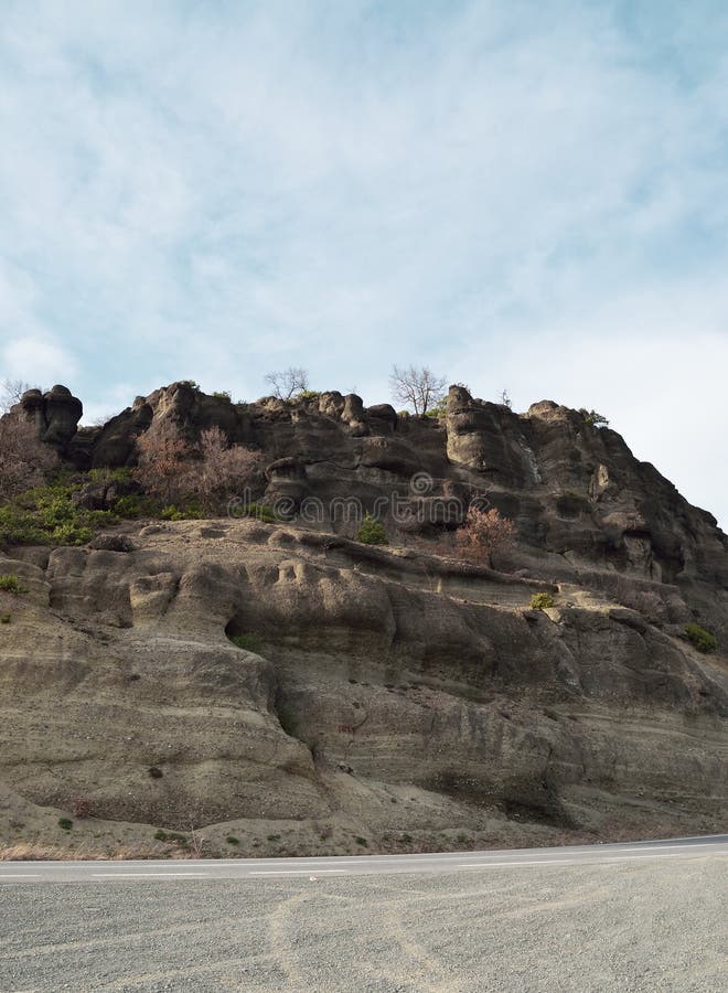 Rock clif stock photo. Image of clif, cliffs, steep, erosion - 75547148