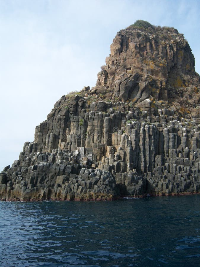 Rock cliff stock image. Image of historical, reef, faraglioni - 8972385