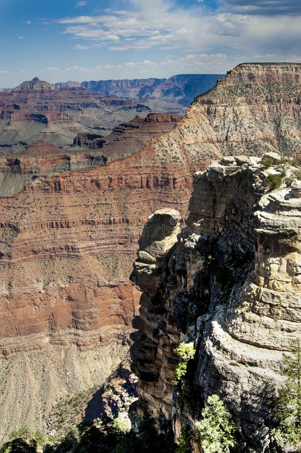 The Great Canyon and Rocky Cliff Stock Image - Image of rocky, unique ...