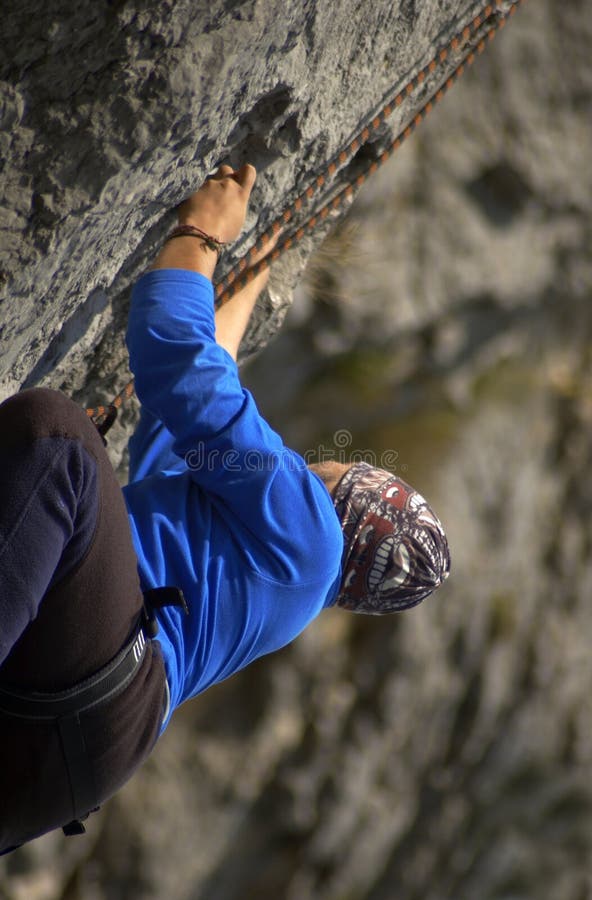 Rock climber stock photo. Image of health, climb, mountain - 2056146